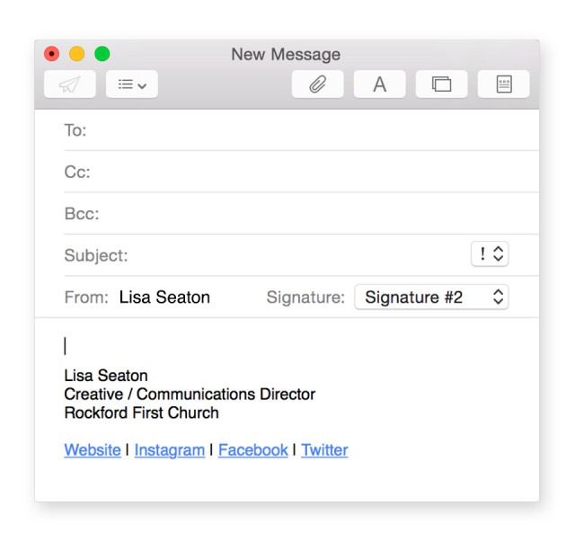 Staff Dashboard | Email Signatures & Guidelines